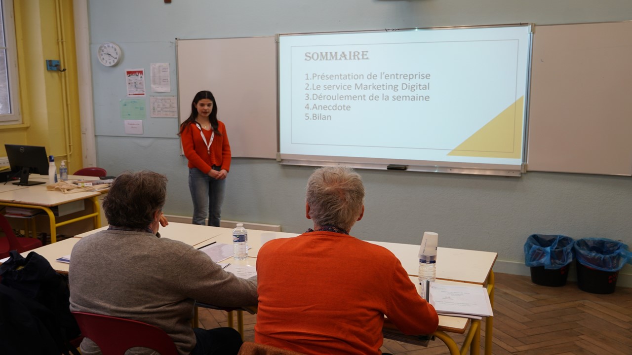 Oral de stage - Saint-Genès La Salle